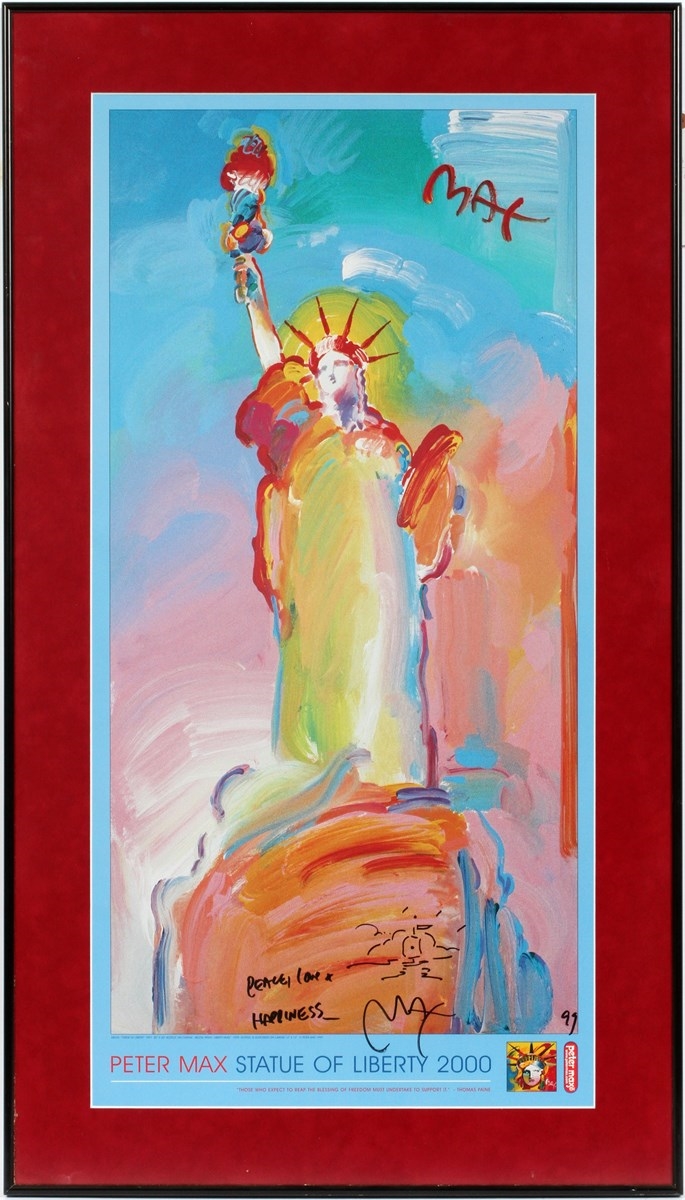 Peter Max | Statue of Liberty | MutualArt