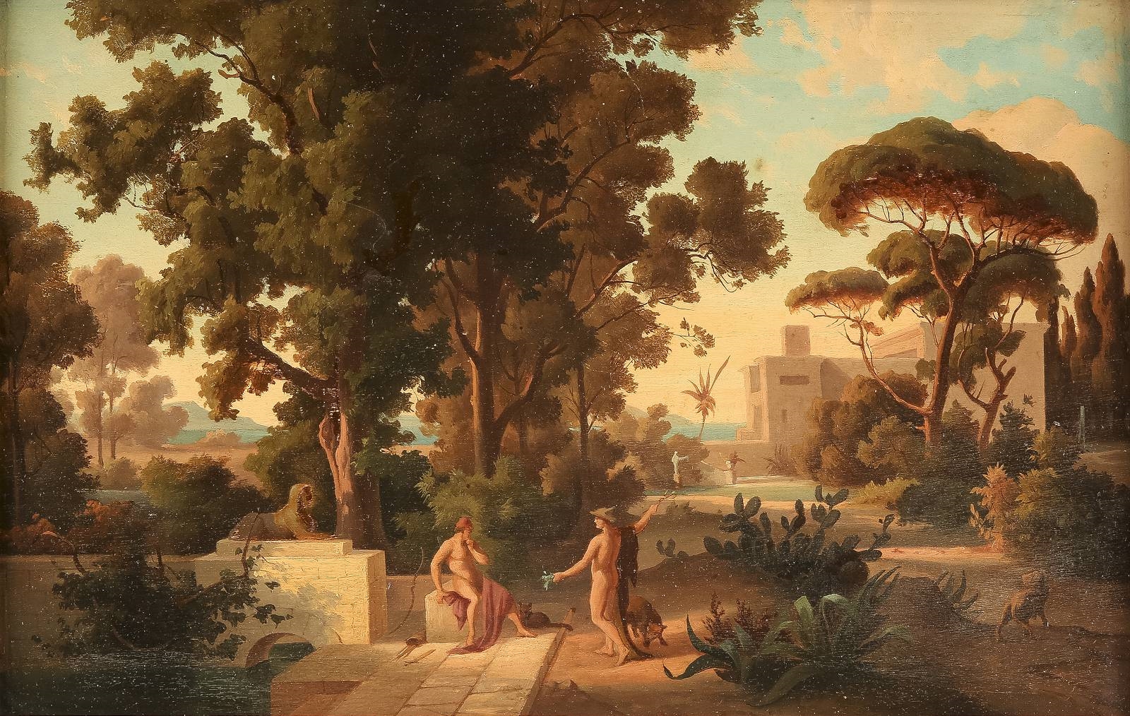 Friedrich Preller the Elder | Triptychon aus dem Odyssee-Freskenzyklus ...