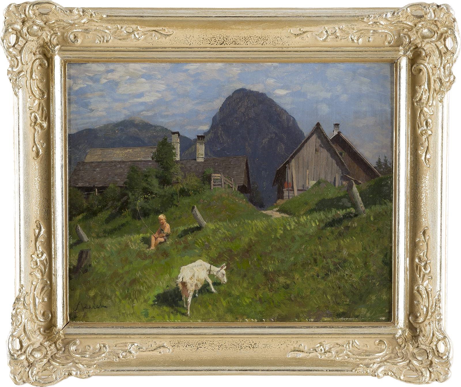 Adolf Reich | IM KÜNSTLERATELIER (IN THE ARTIST'S STUDIO) | MutualArt