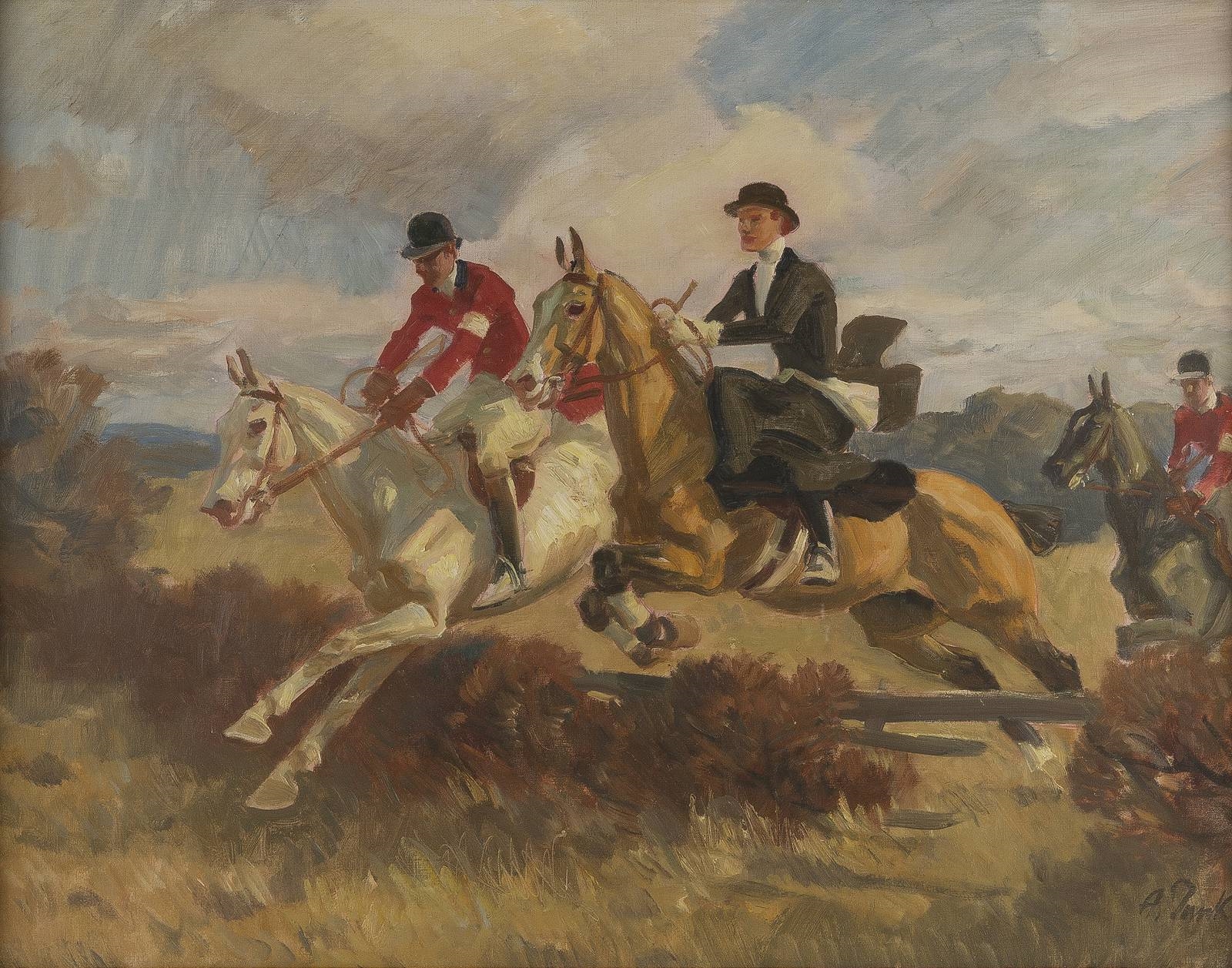 Angelo Jank | 'Parforcejagd' | MutualArt