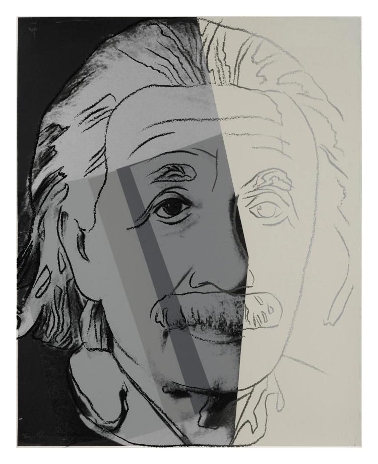 Andy Warhol | Albert Einstein (1980) | MutualArt