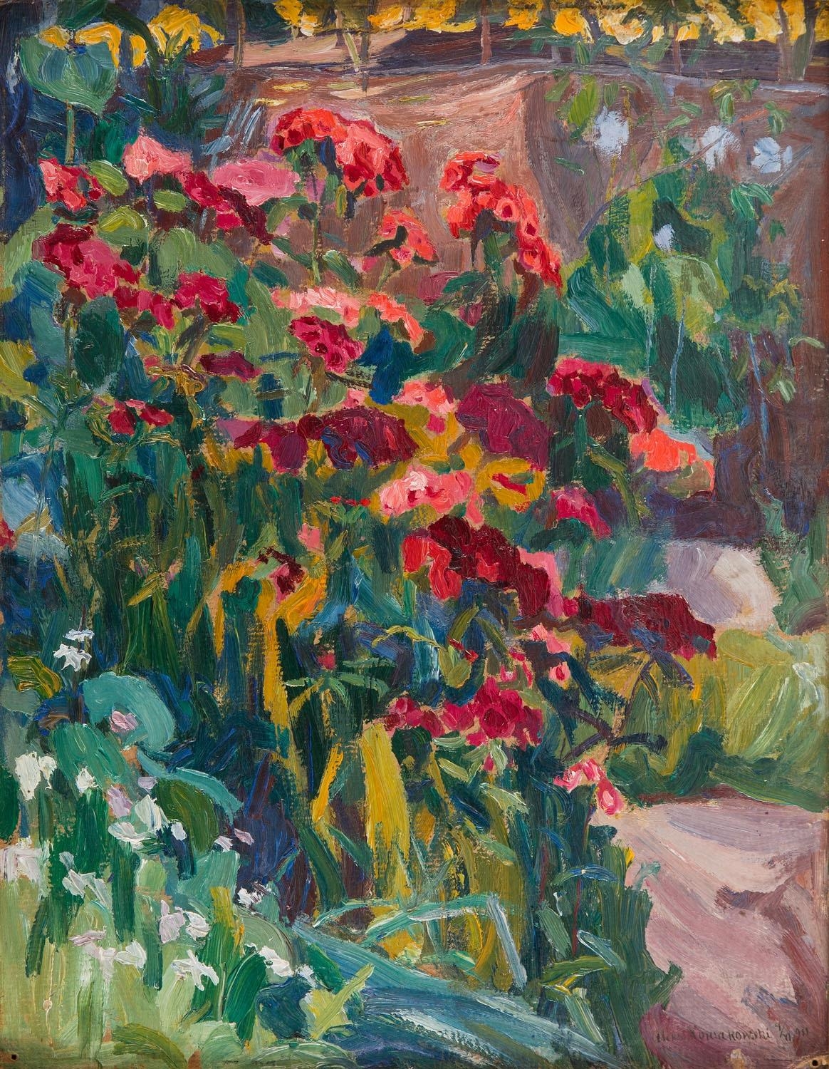 Oleksa Novakivsky | Phloxes (1911) | MutualArt