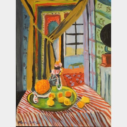 Henri Matisse | Room Interior | MutualArt