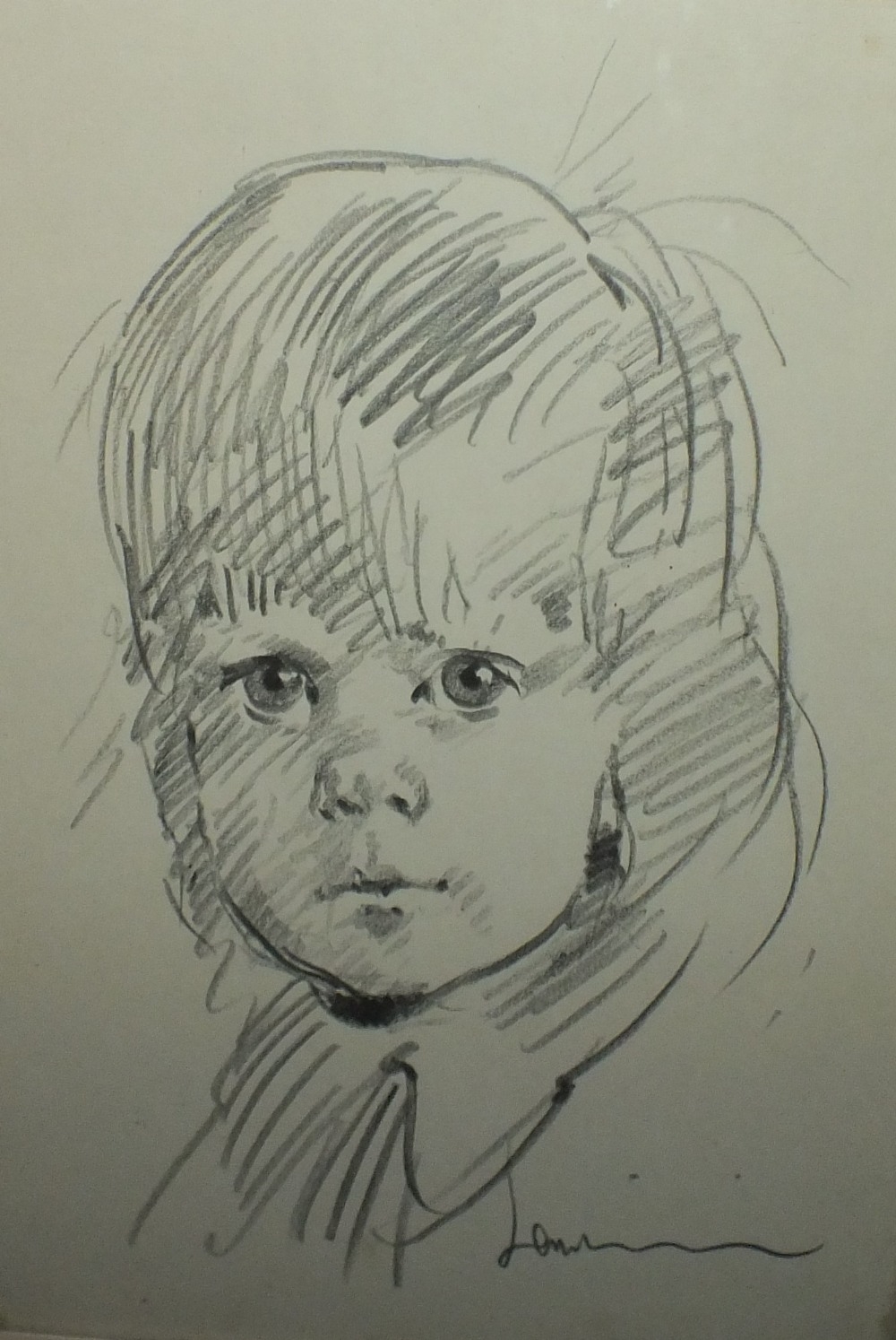 Robert Lenkiewicz | Portrait of a child | MutualArt