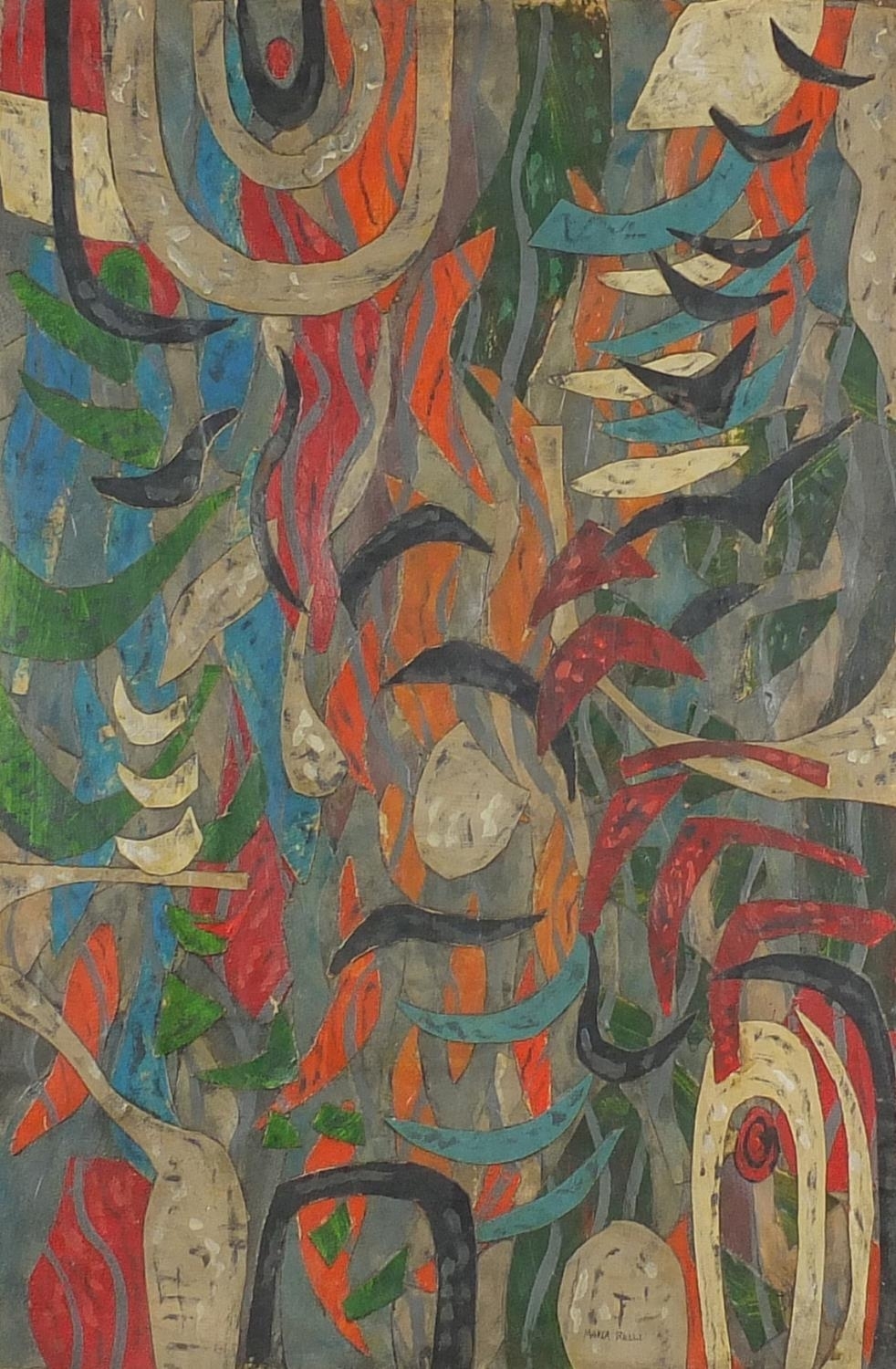 Conrad Marca-Relli | Abstract composition | MutualArt