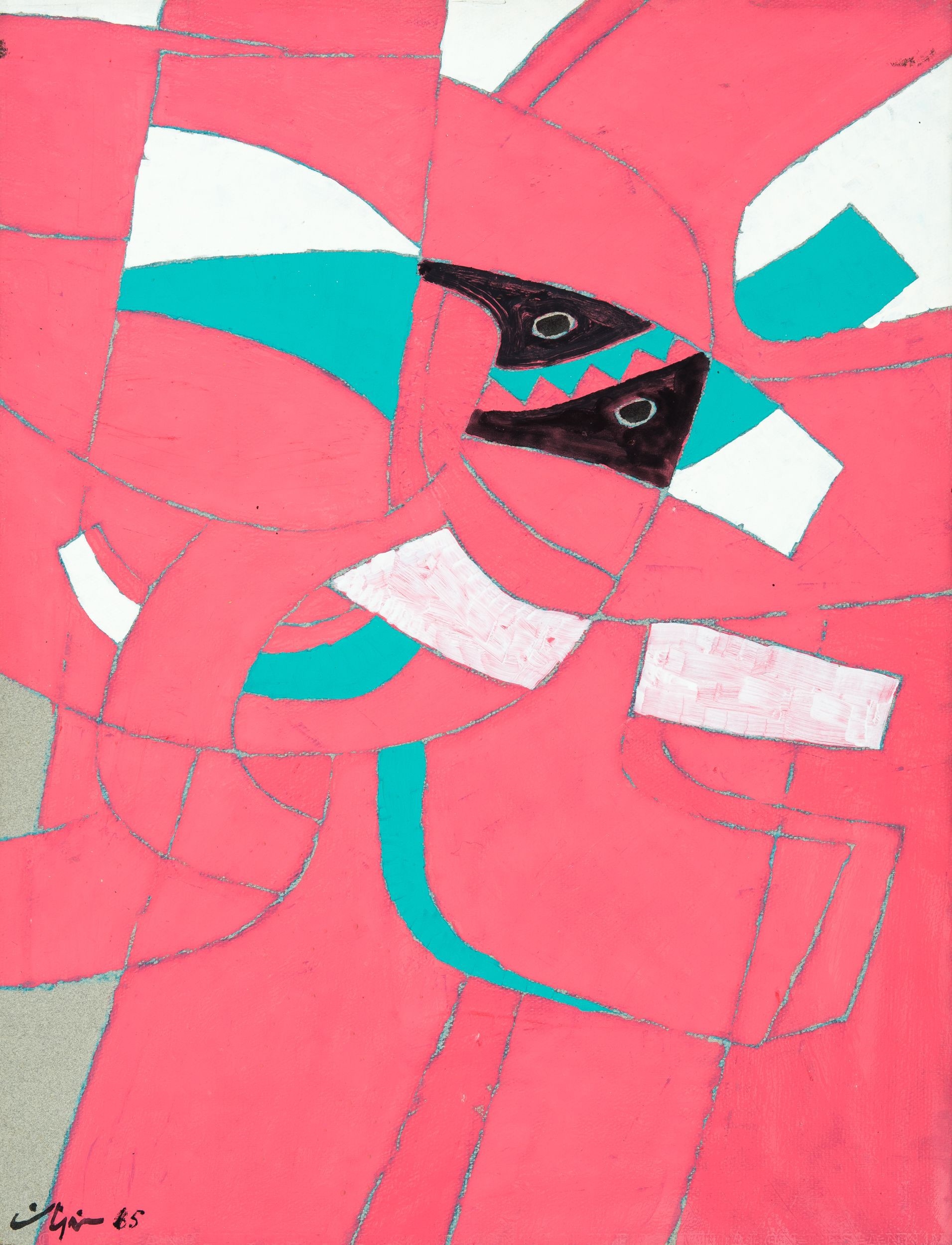 Georges Collignon | Composition (1962) | MutualArt