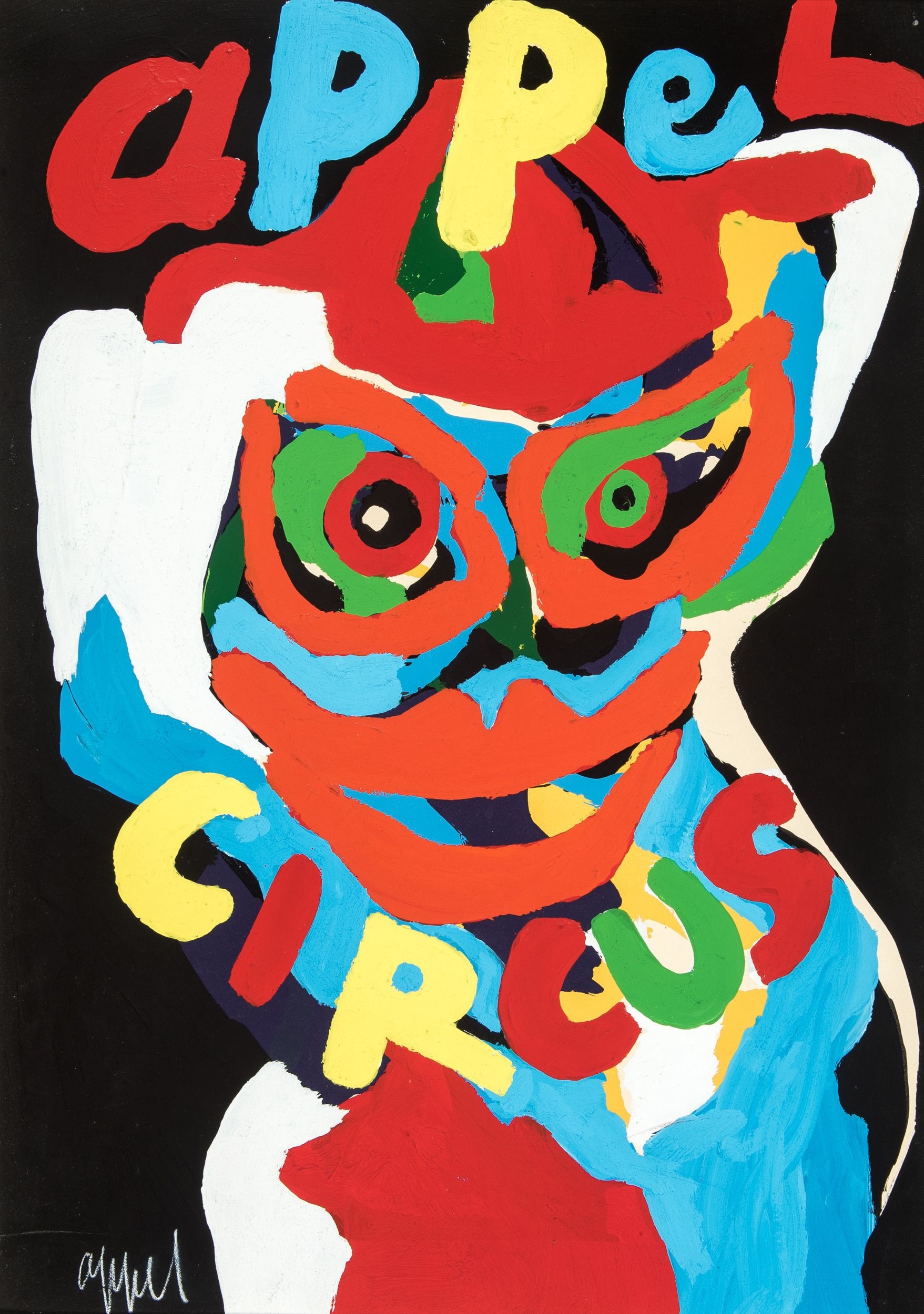 Karel Appel | Appel circus (1978) | MutualArt