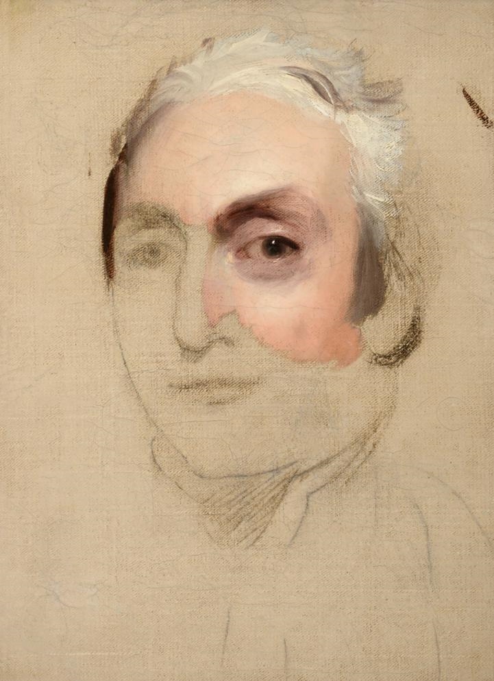 Sir Thomas Lawrence | Study of James Hare MP (1749 - 1804) | MutualArt