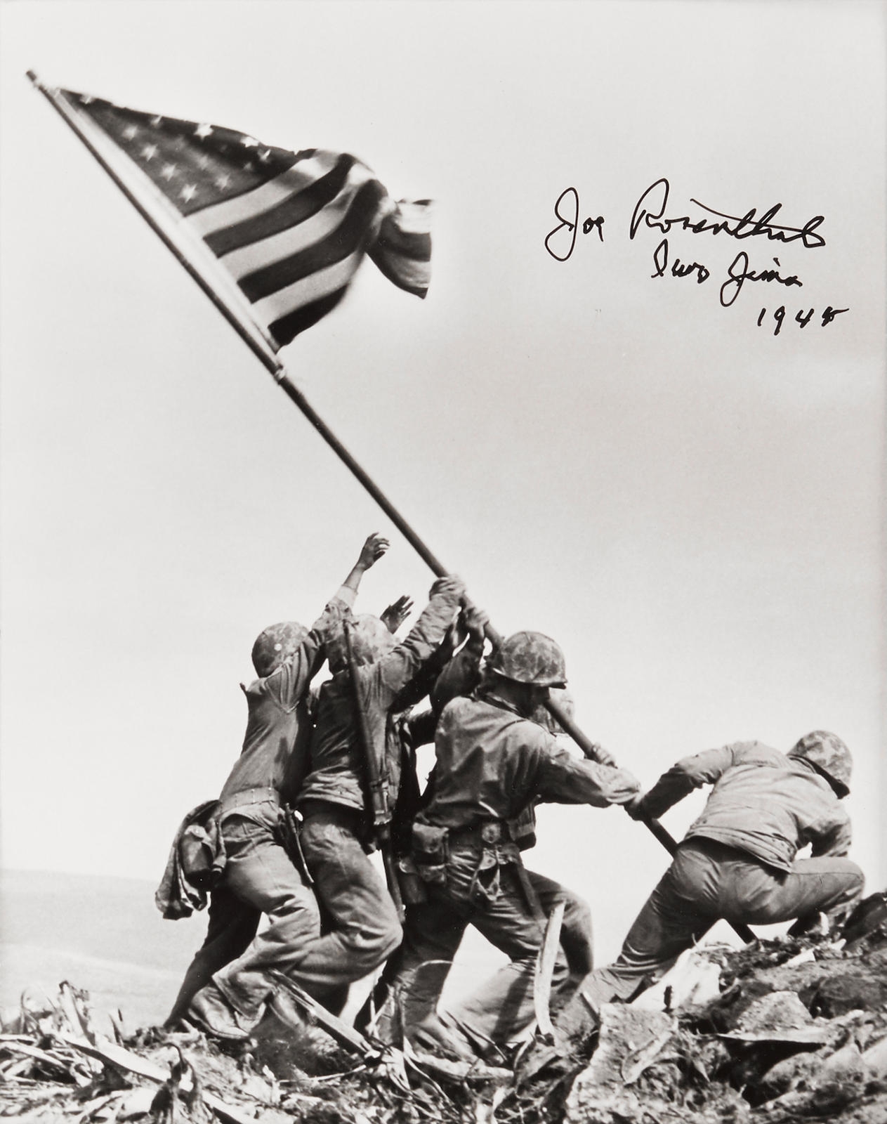 Joe Rosenthal | Raising the Flag at Iwo Jima | MutualArt