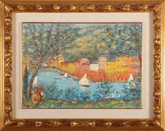 Michele Cascella | Portofino (1951) | MutualArt