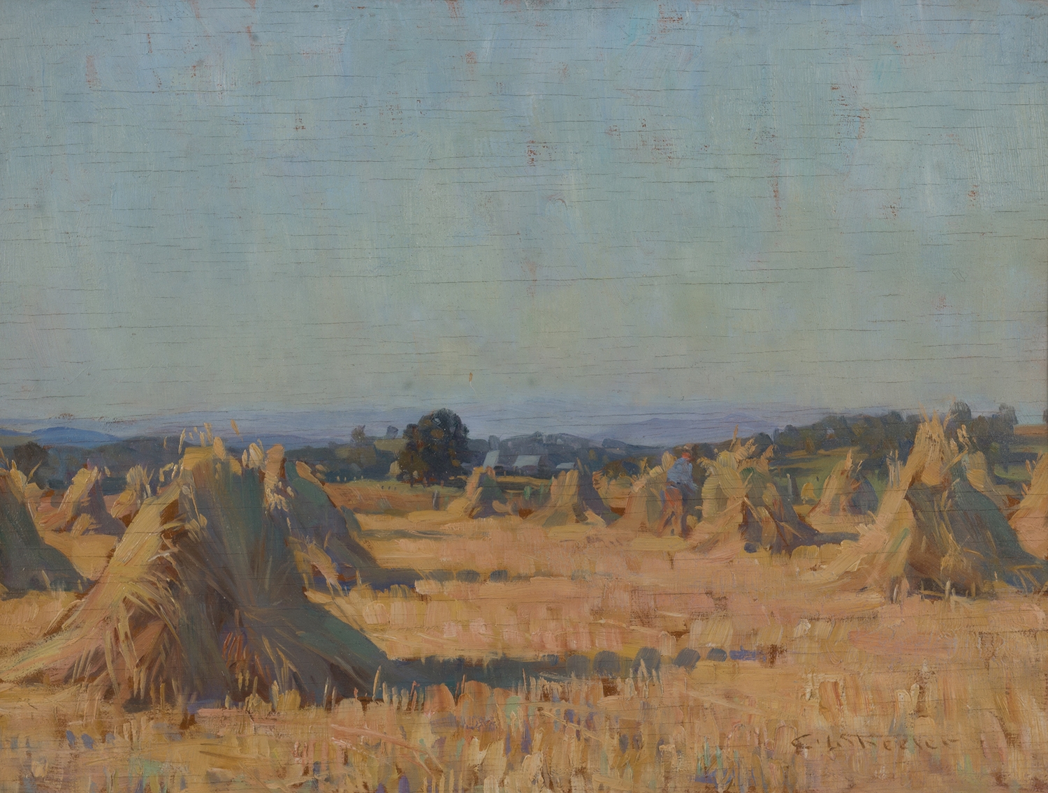Charles Wheeler | Haystacks | MutualArt