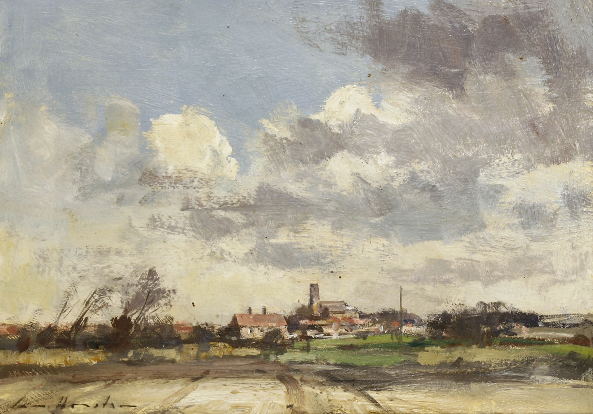 Ian Houston | LANDSCAPE NEAR HAPPISBURGH | MutualArt