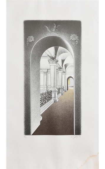 Robert Ballagh | Interior of Castletown House | MutualArt