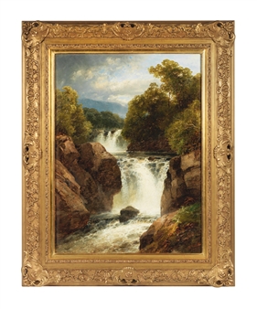 John Brandon Smith | WATERFALL (1875) | MutualArt