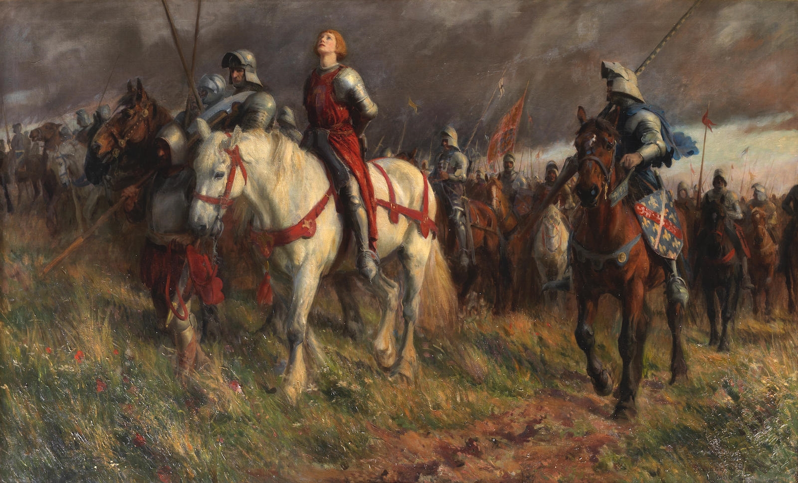 Roland Wheelwright | Joan of Arc Taken Prisoner (1906) | MutualArt