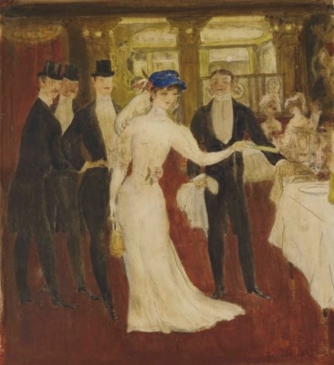 George Bottini | L'arrivée chez Maxim's | MutualArt