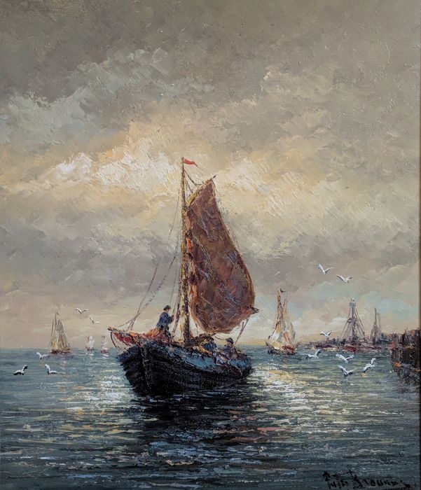 Peter Brouwer | Zeegezicht | MutualArt