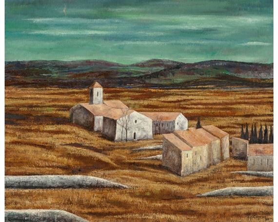 Jean-Pierre Capron | Landscape (1960) | MutualArt