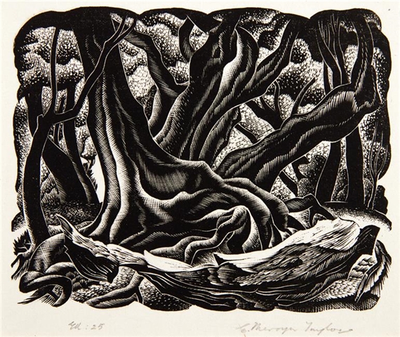 E. Mervyn Taylor | Bush Trees and Roots | MutualArt