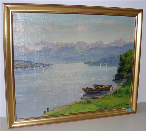 Ernst Alfred Escher | 8 Artworks at Auction | MutualArt