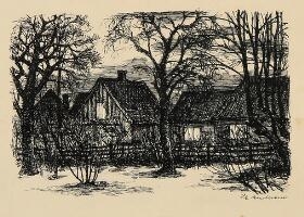 Ib Andersen | Two Works: Maanedens tegn and Composition with houses | MutualArt