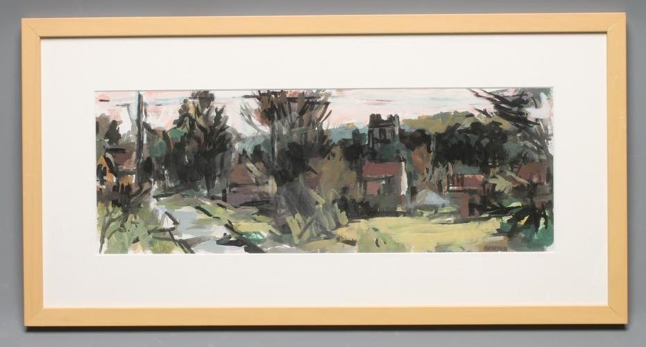 Barry E Carter | Harpham Village | MutualArt