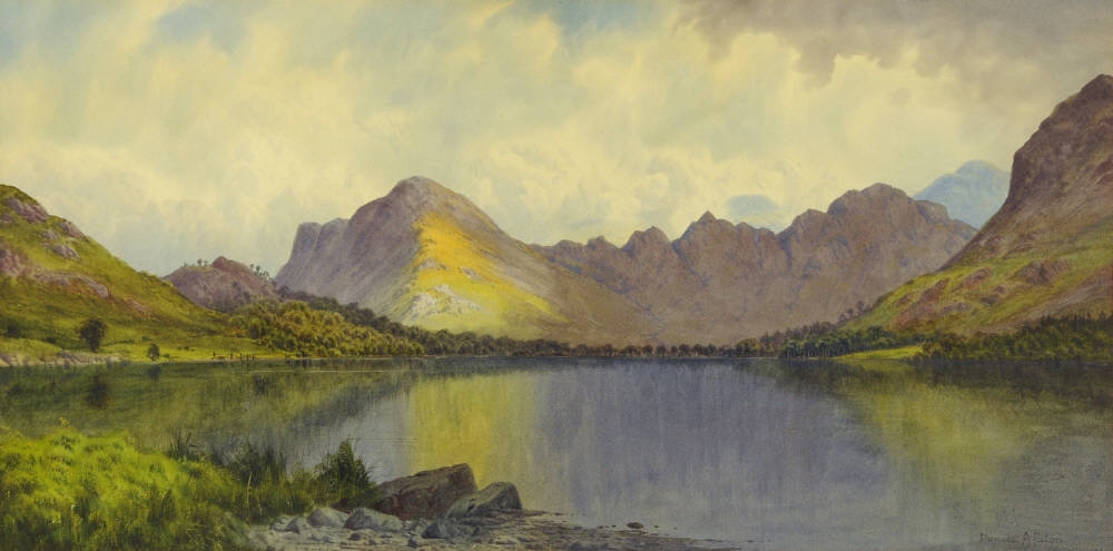 Edward Horace Thompson | Buttermere | MutualArt