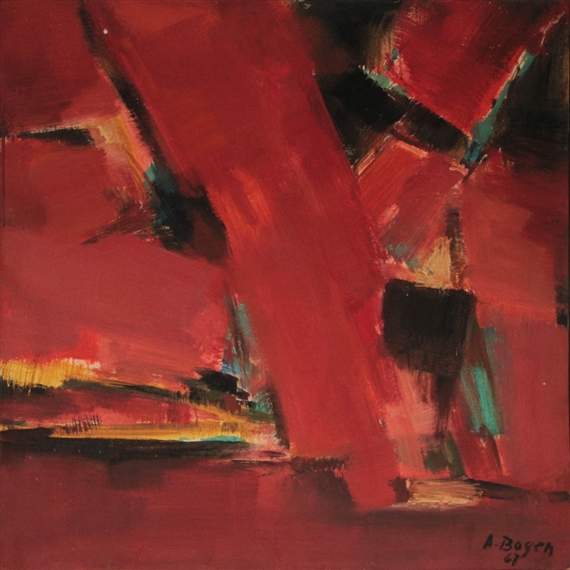 Alexander Bogen | Abstract (1967) | MutualArt