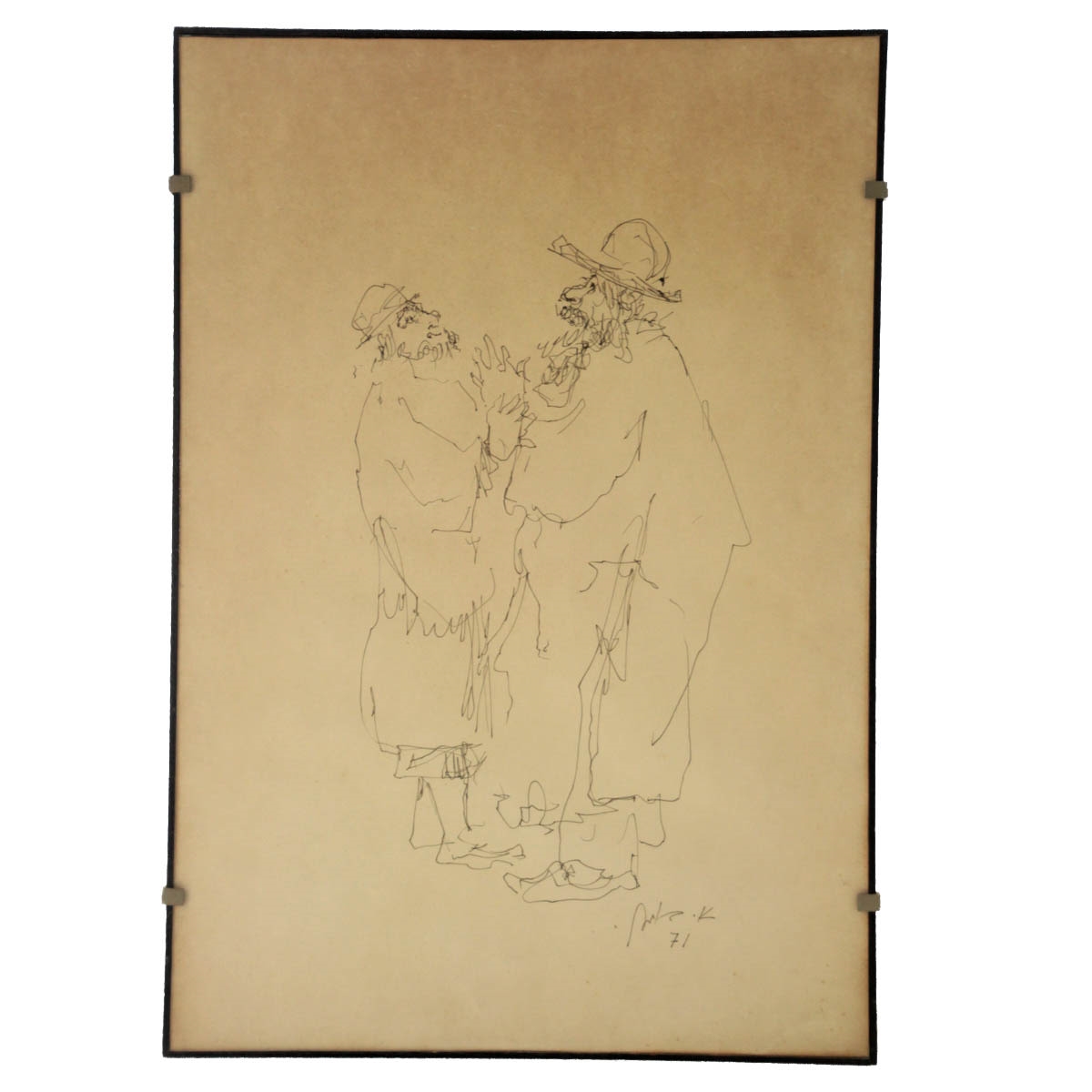 Alexander Bogen | Rabbis (1971) | MutualArt