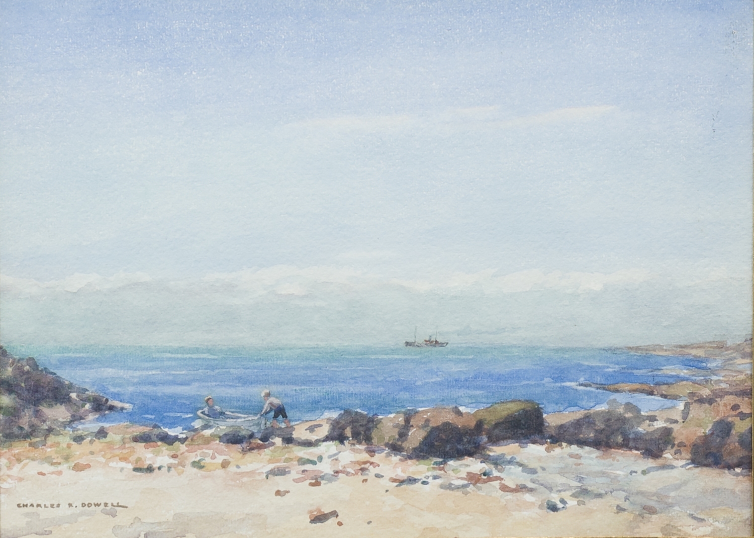 Charles R. Dowell | CHILDREN AT PLAY | MutualArt