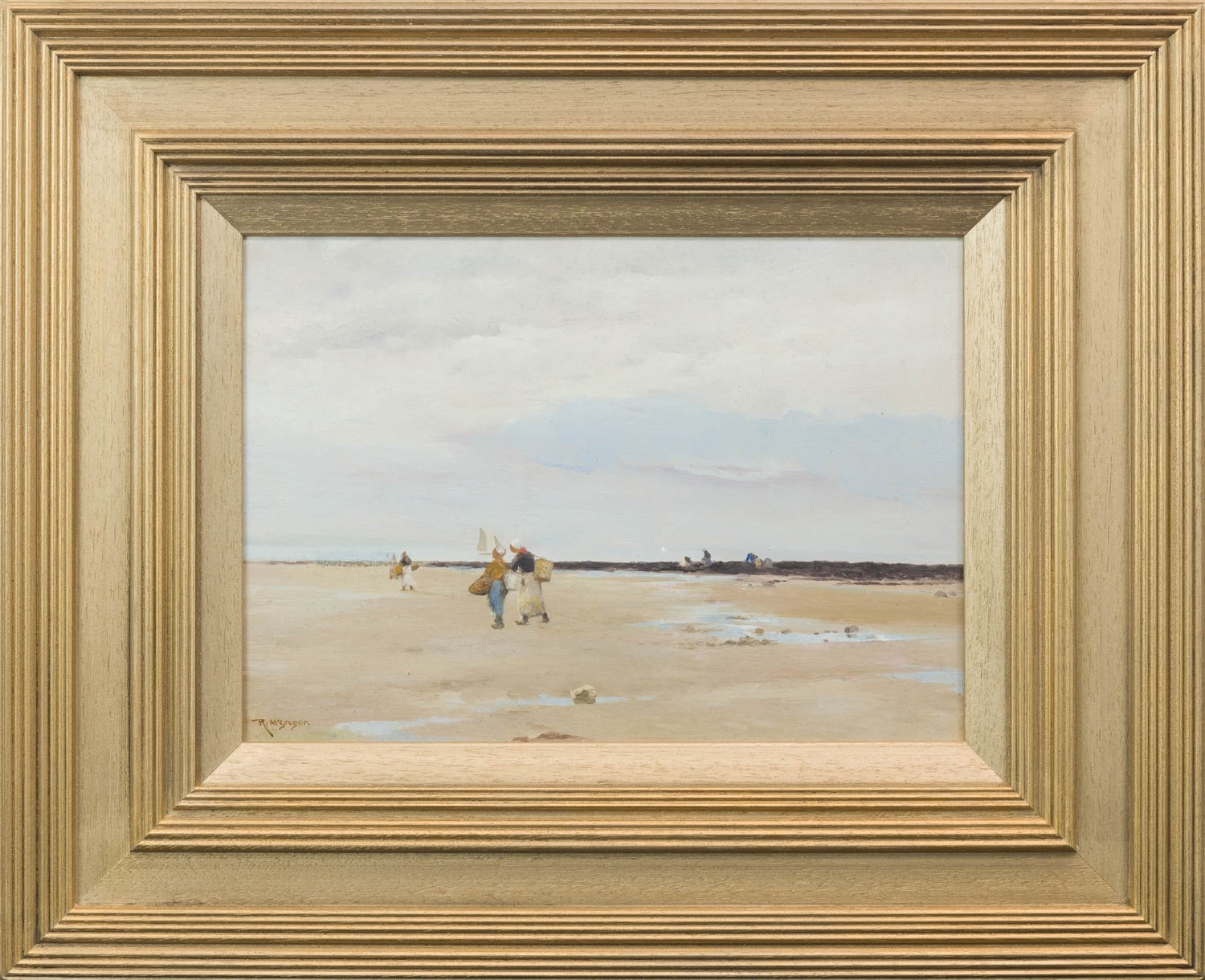 Robert McGregor | THE MUSSEL GATHERERS | MutualArt