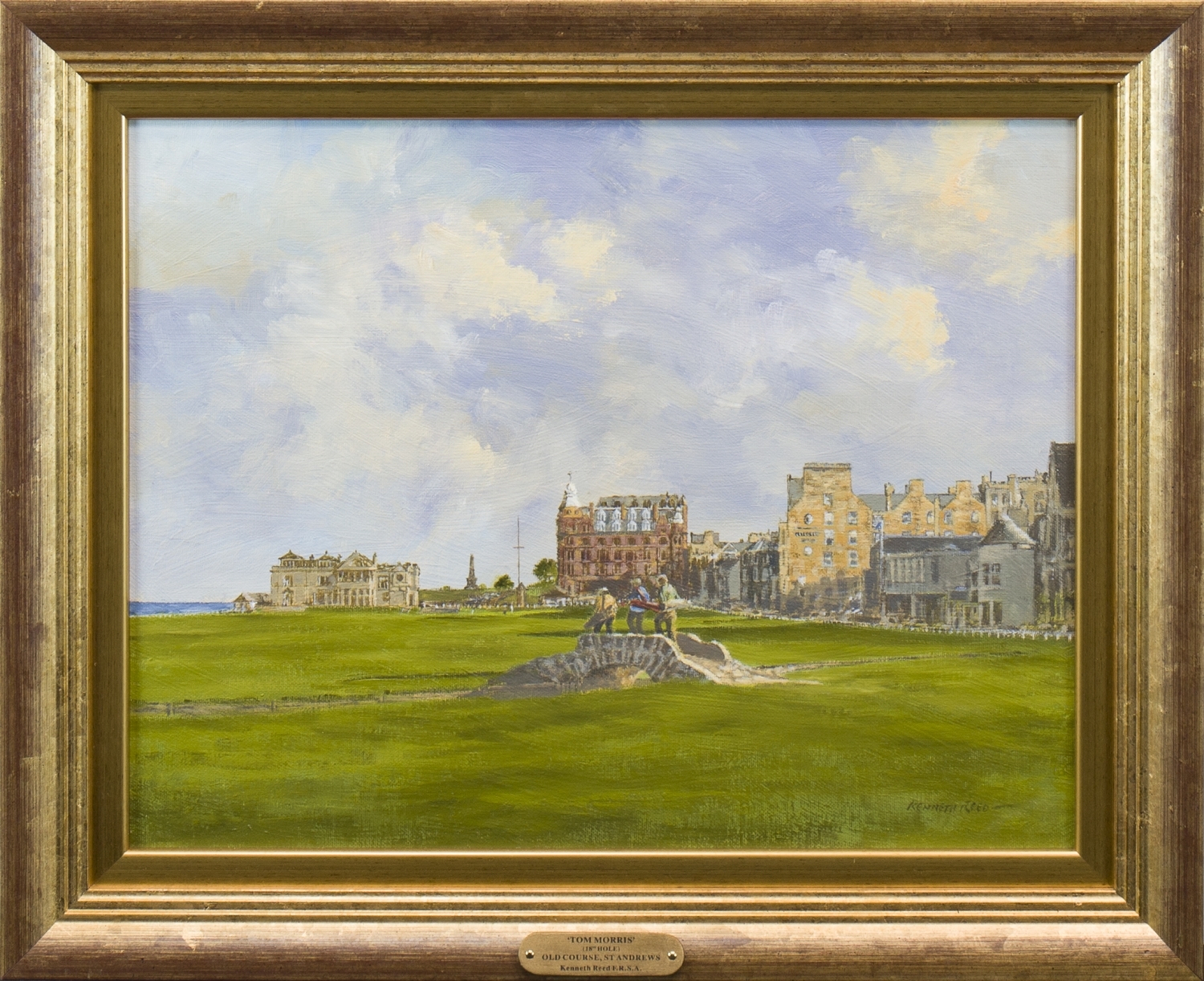 Kenneth Reed | TOM MORRIS, 18TH HOLE, OLD COURSE, ST ANDREWS | MutualArt