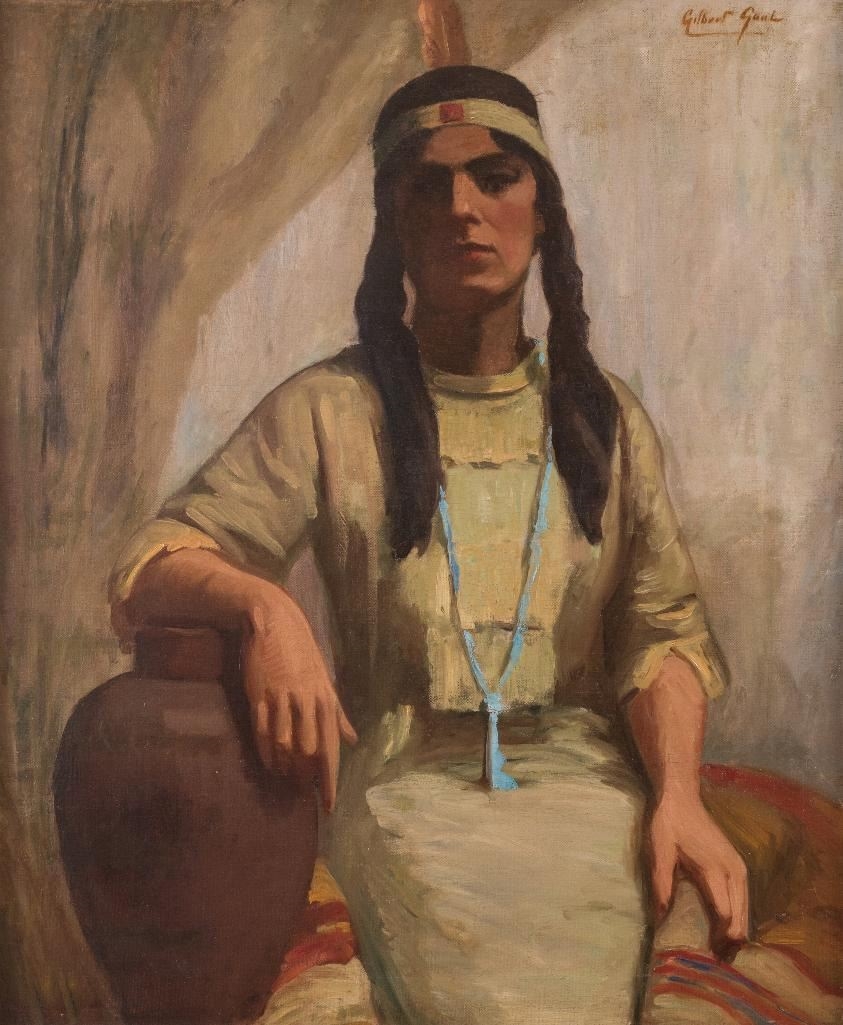 Gilbert Gaul | Indian Maiden | MutualArt