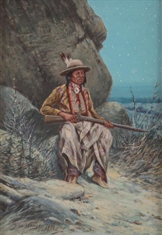 John Hauser | The Scout (1901) | MutualArt