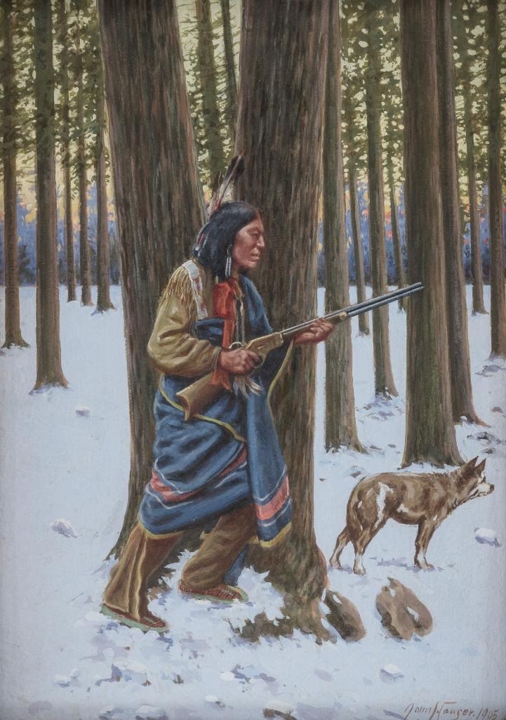John Hauser | The Scout (1901) | MutualArt