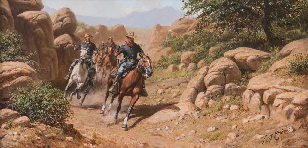 Russ Vickers | To the Rescue | MutualArt