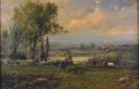 Patrick Vincent Berry | Landscape with Cows | MutualArt