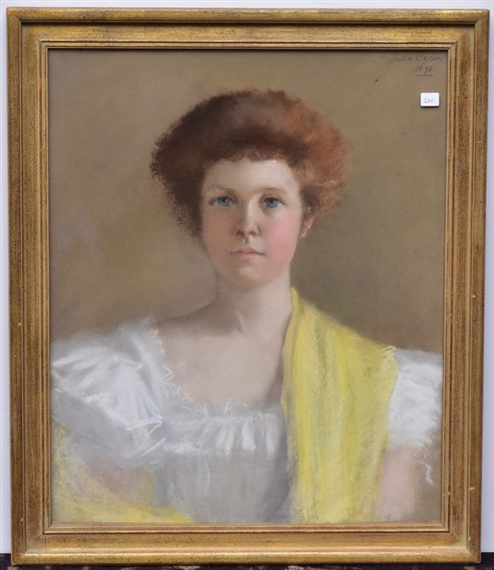 Julia Bacon | Portrait Of A Lady (1898) | MutualArt