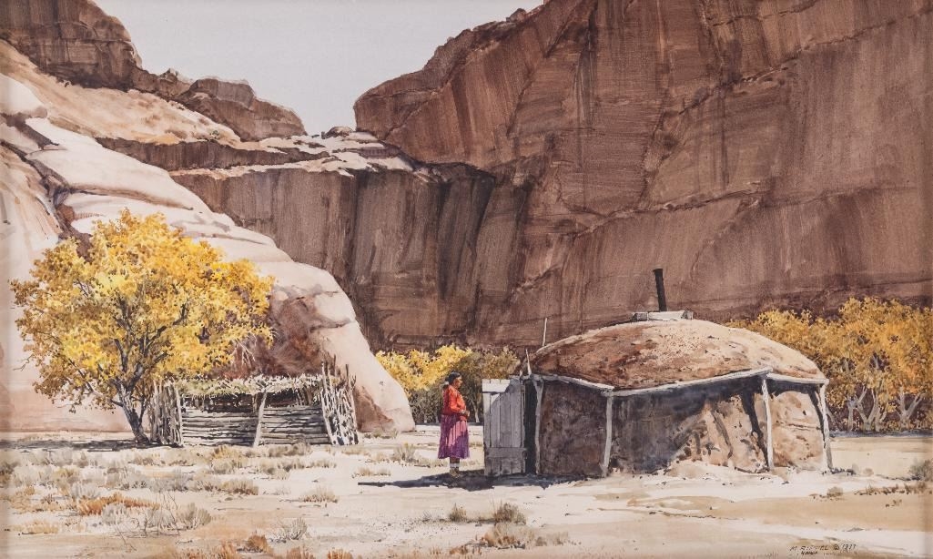 Morris Rippel | Summer and Winter Houses- Canyon de Chelly (1977 ...