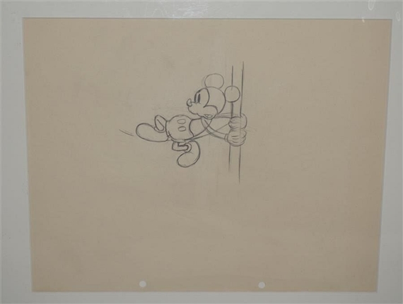Walt Disney | An original production drawing of Mickey Mouse | MutualArt