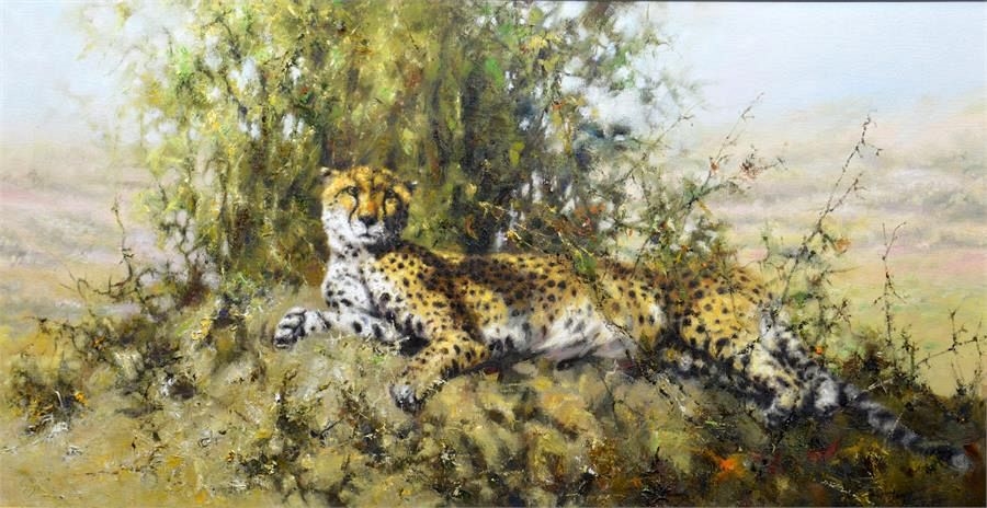 Tony Forrest | Cheetah in the Shade | MutualArt