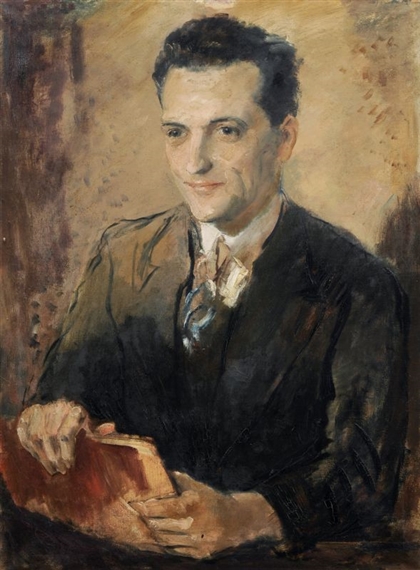 Eduard Bischoff | Professor Joseph Müller-Blattau (1920) | MutualArt