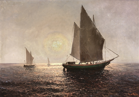 Guido Odierna | Capri at sunset | MutualArt