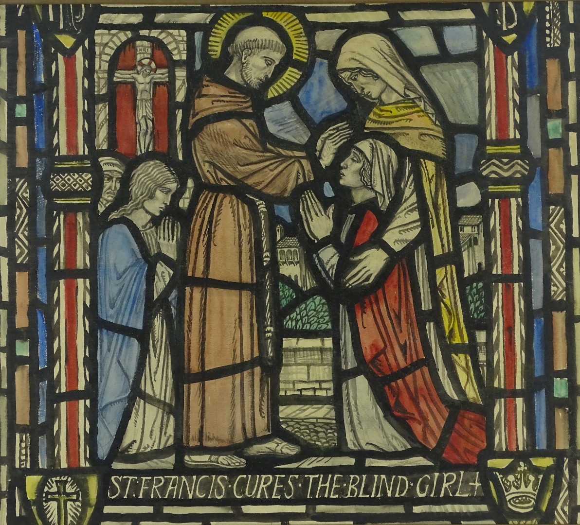 Herbert Hendrie | Stained glass window design | MutualArt