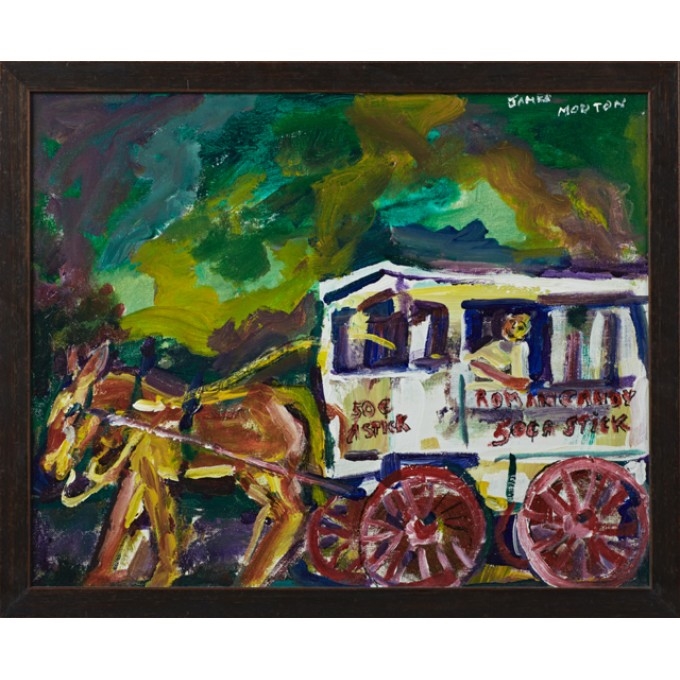 James Mouton | The Roman Candy Man | MutualArt