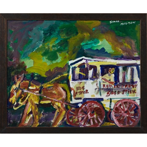 James Mouton | The Roman Candy Man | MutualArt