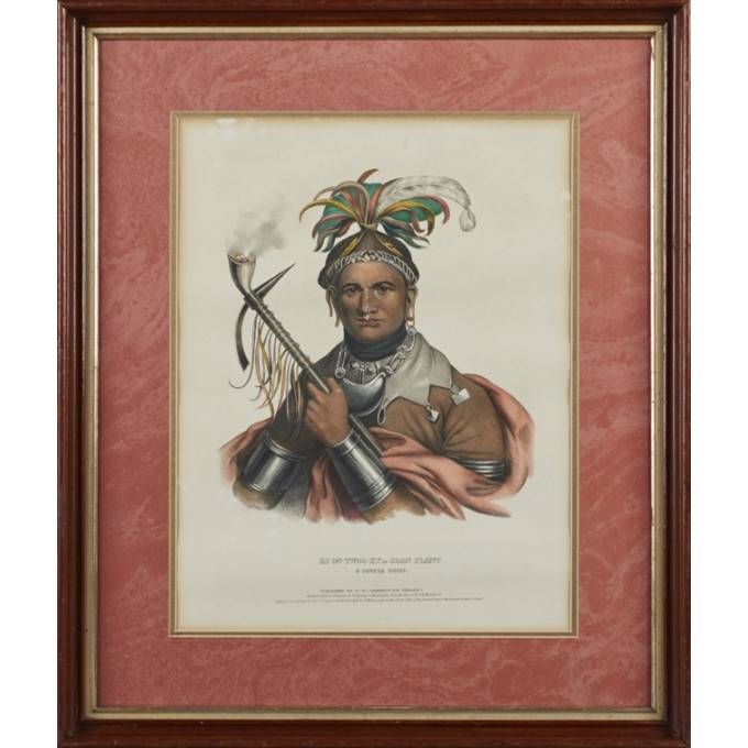 Thomas McKenney & James Hall | Black Hawk (1838) | MutualArt