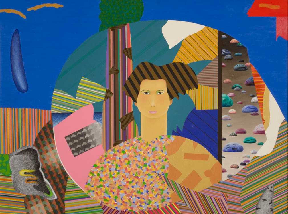 Prudencio Lamarroza | Bust-length portrait in landscape | MutualArt