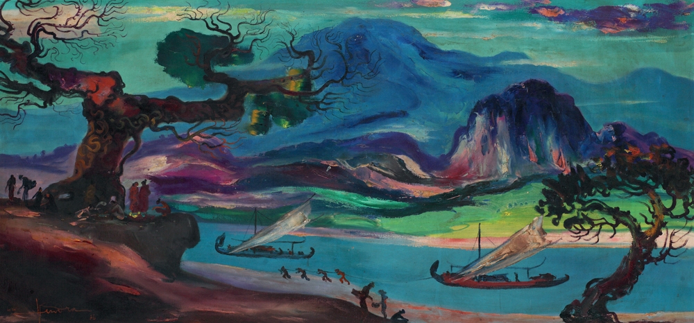 Hendra Gunawan | Nelayan (1976) | MutualArt