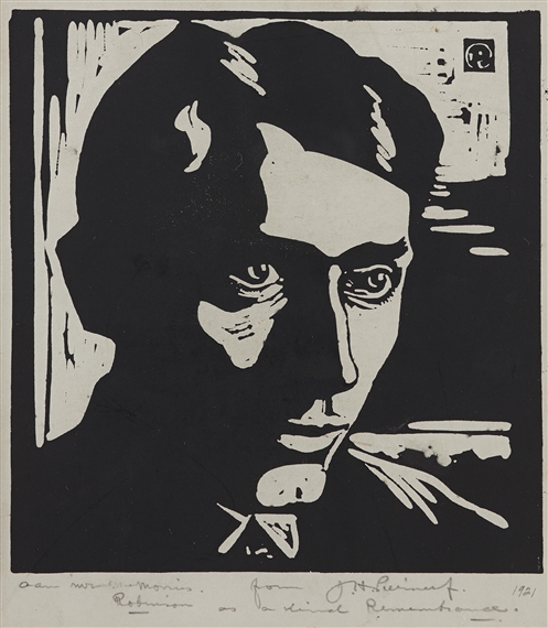 Jacob Hendrik Pierneef | Self Portrait (1921) | MutualArt